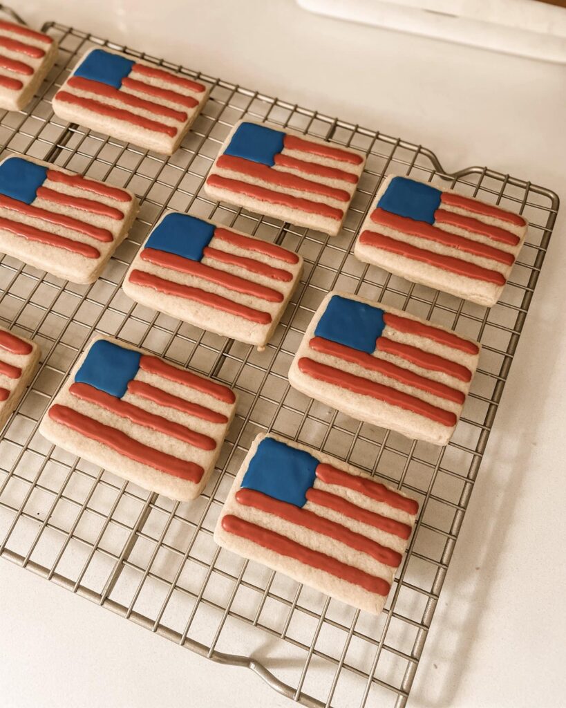 American Flag Cookies - Sierra In The City