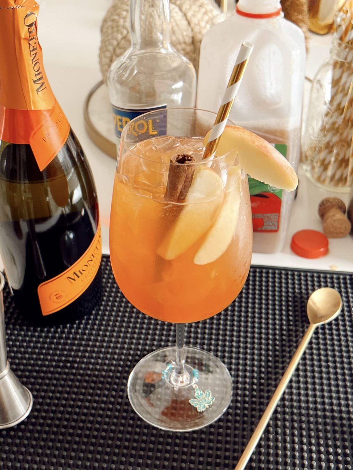 Apple Cider Aperol Spritzes is a Timeless Italian Aperitif