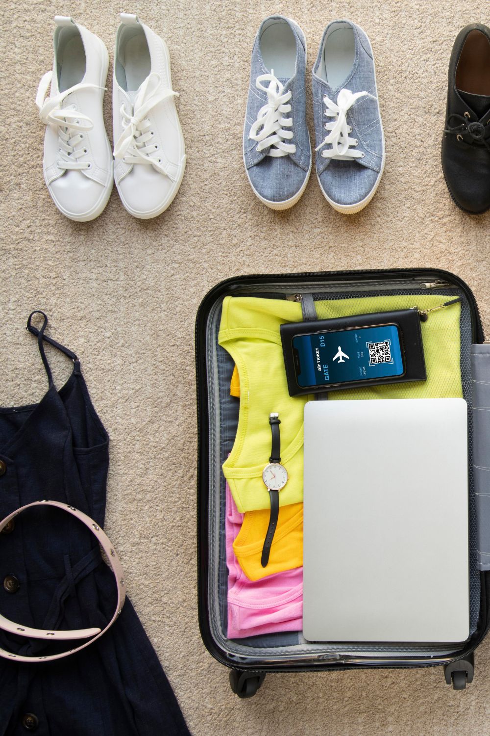 How to Pack Shoes for Travel - Sierra In The City